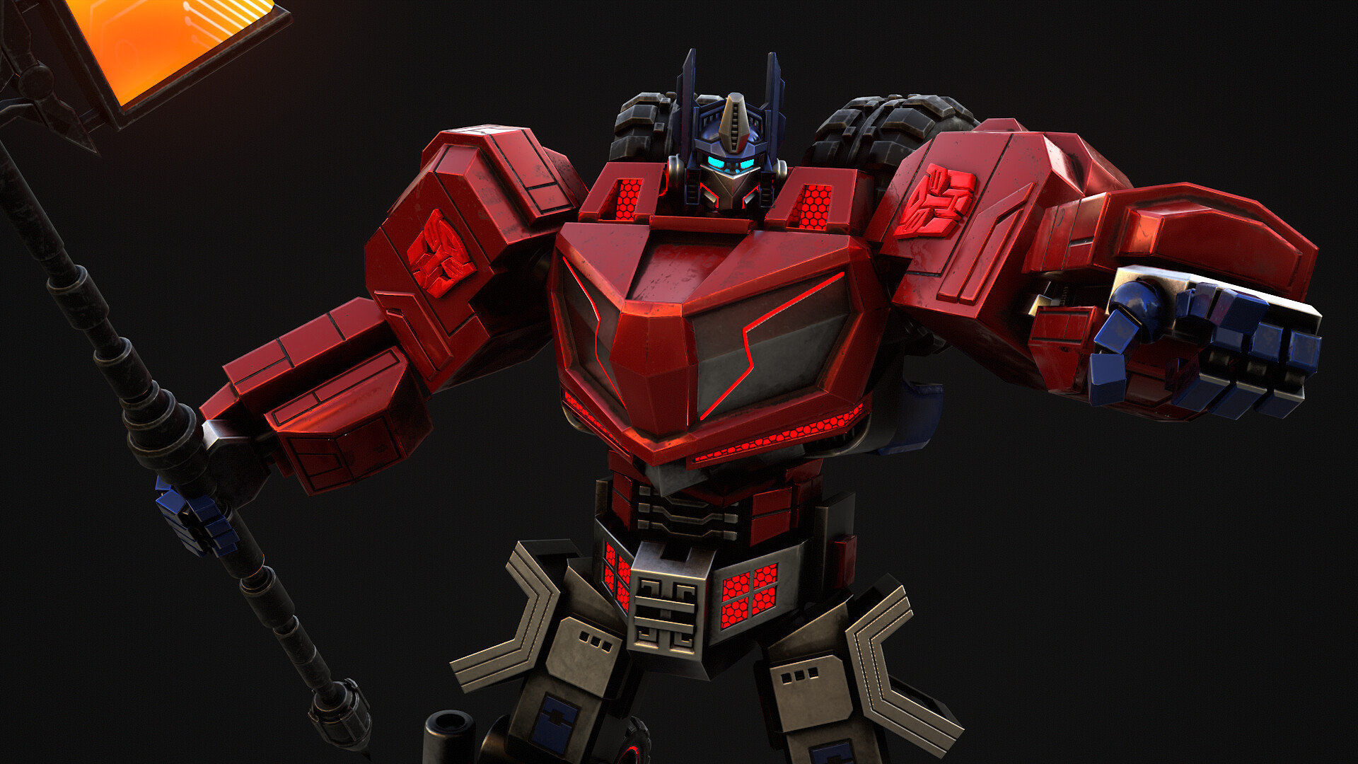 ArtStation - Optimus Prime (WFC) Remastered Model
