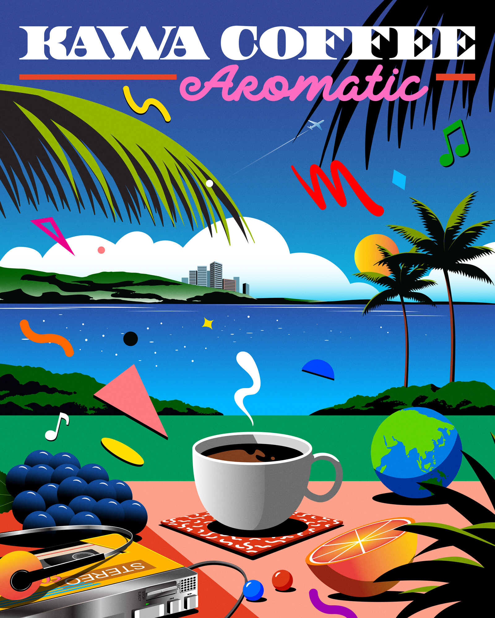 ArtStation - City Pop Illustrations