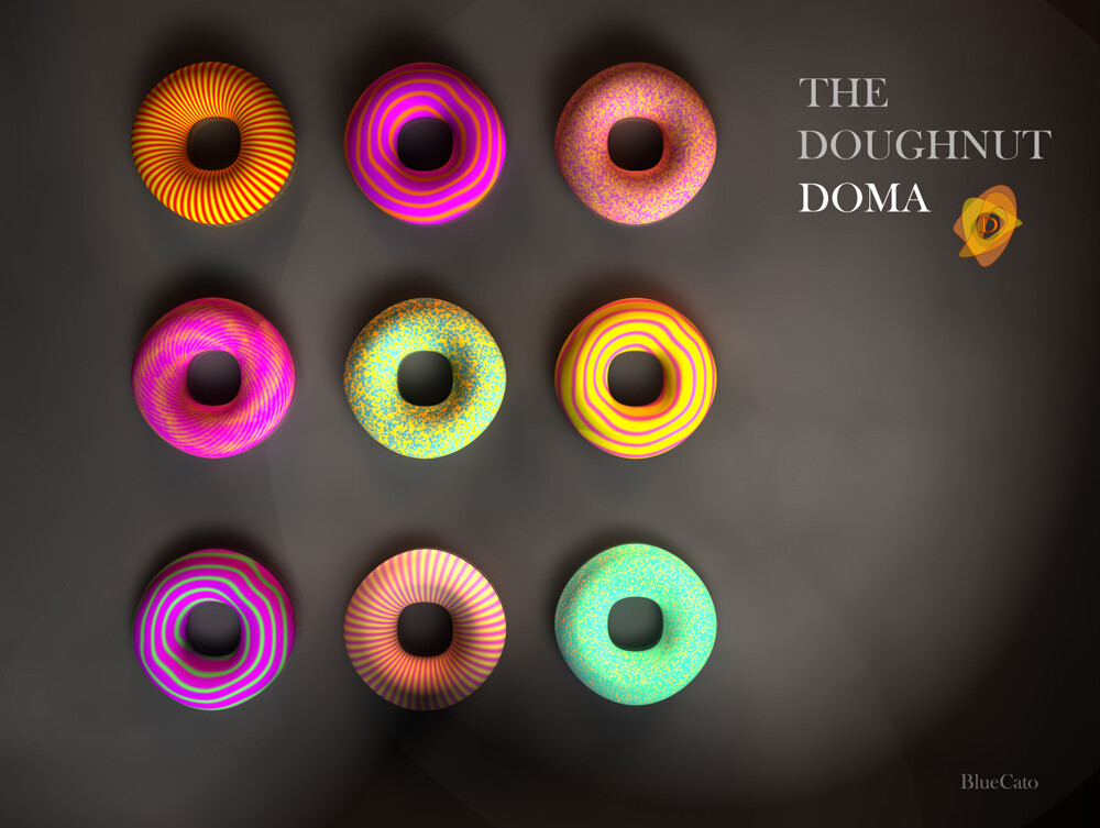 ArtStation - Doughnut Doma