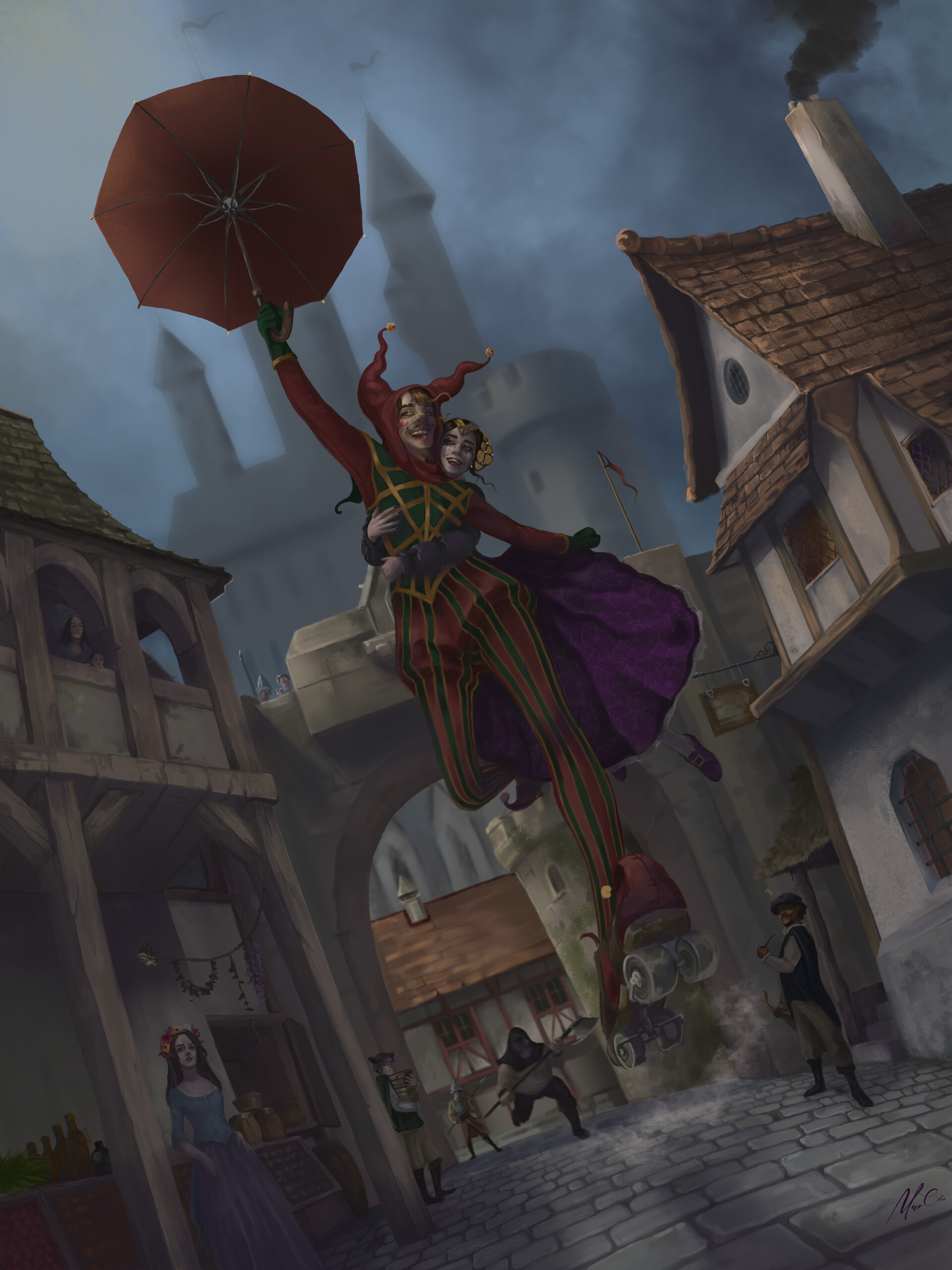 ArtStation - The Jester humn