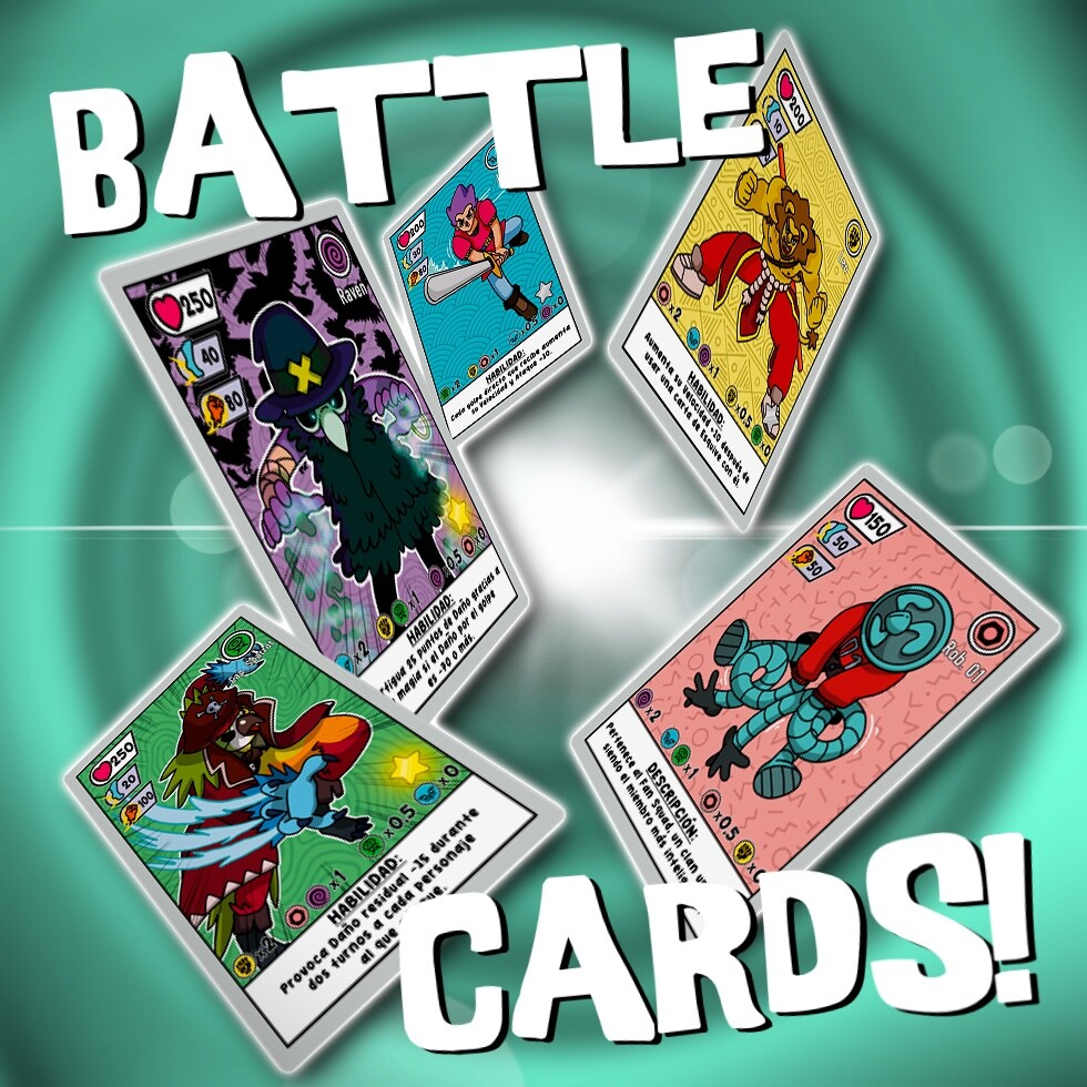 ArtStation - BATTLE CARDS - TEASER PROTOTYPE