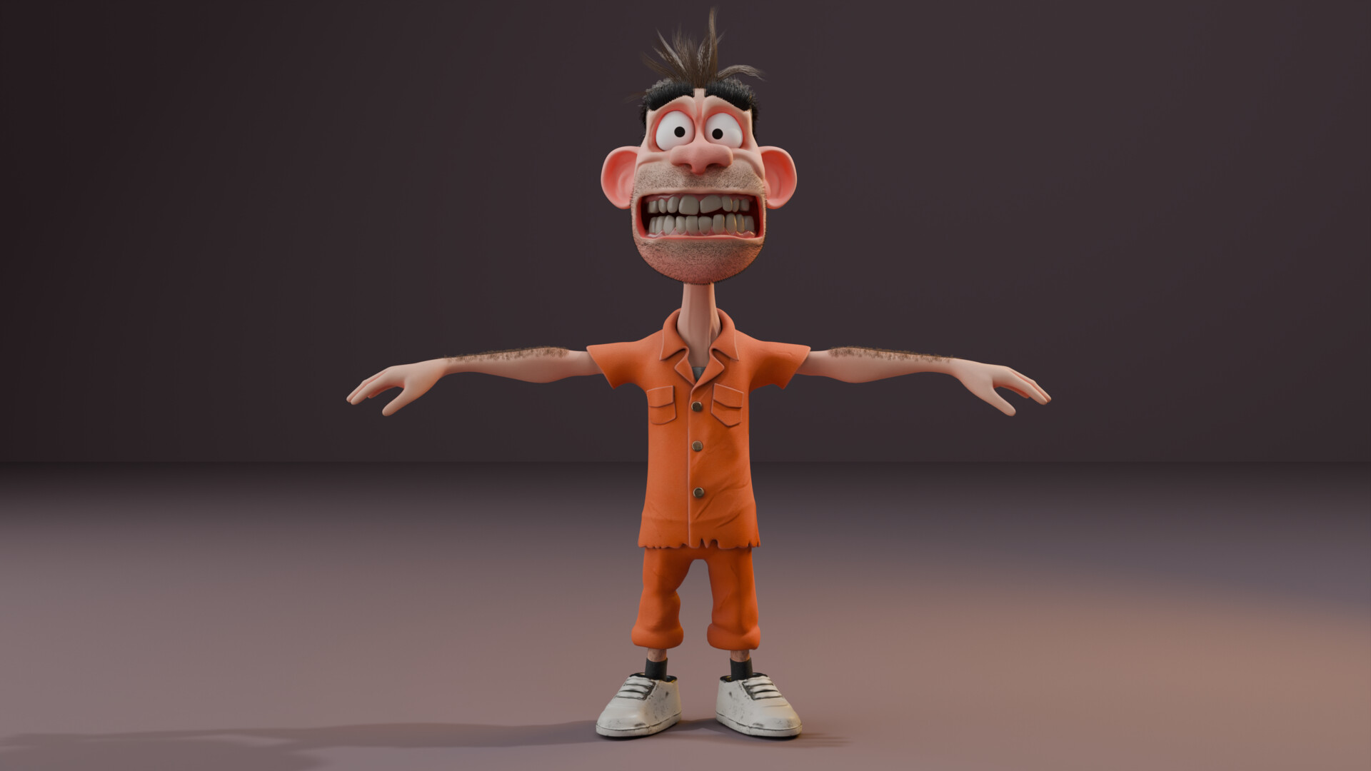ArtStation - Prisoner 3D Character