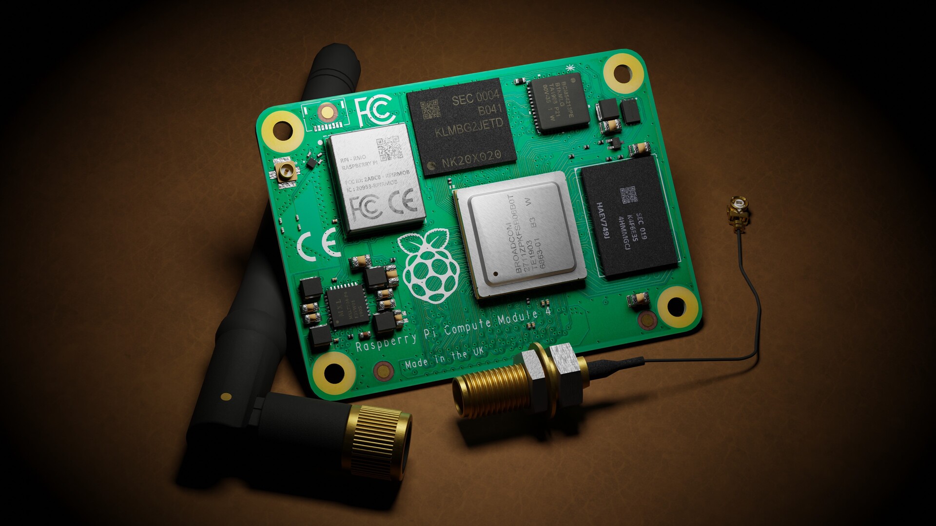 ArtStation - 3D model Raspberry pi CM4