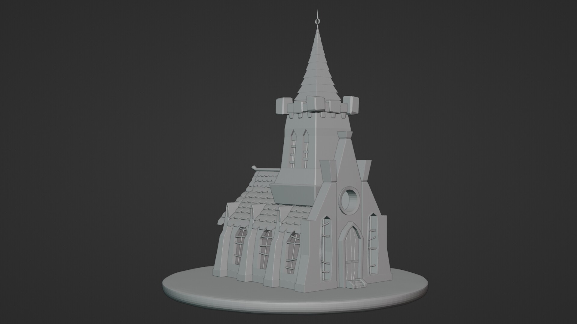 ArtStation - Stylized Church