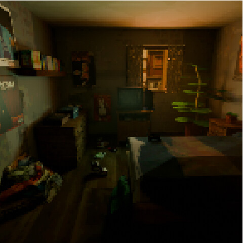 ArtStation - 2000s Room