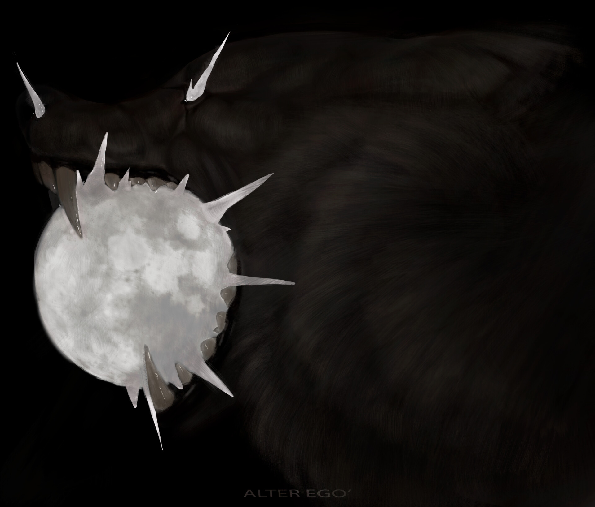 ArtStation - Moon eater