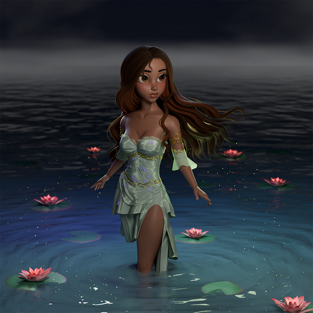 ArtStation - River woman