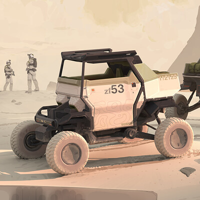 David Knapp Design - Flying Combat Mech