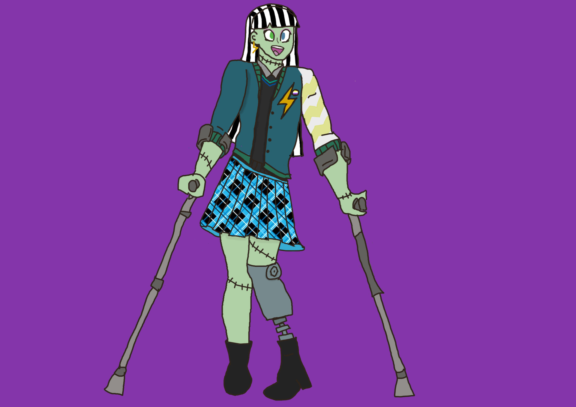 ArtStation - Frankie Stein Redesign