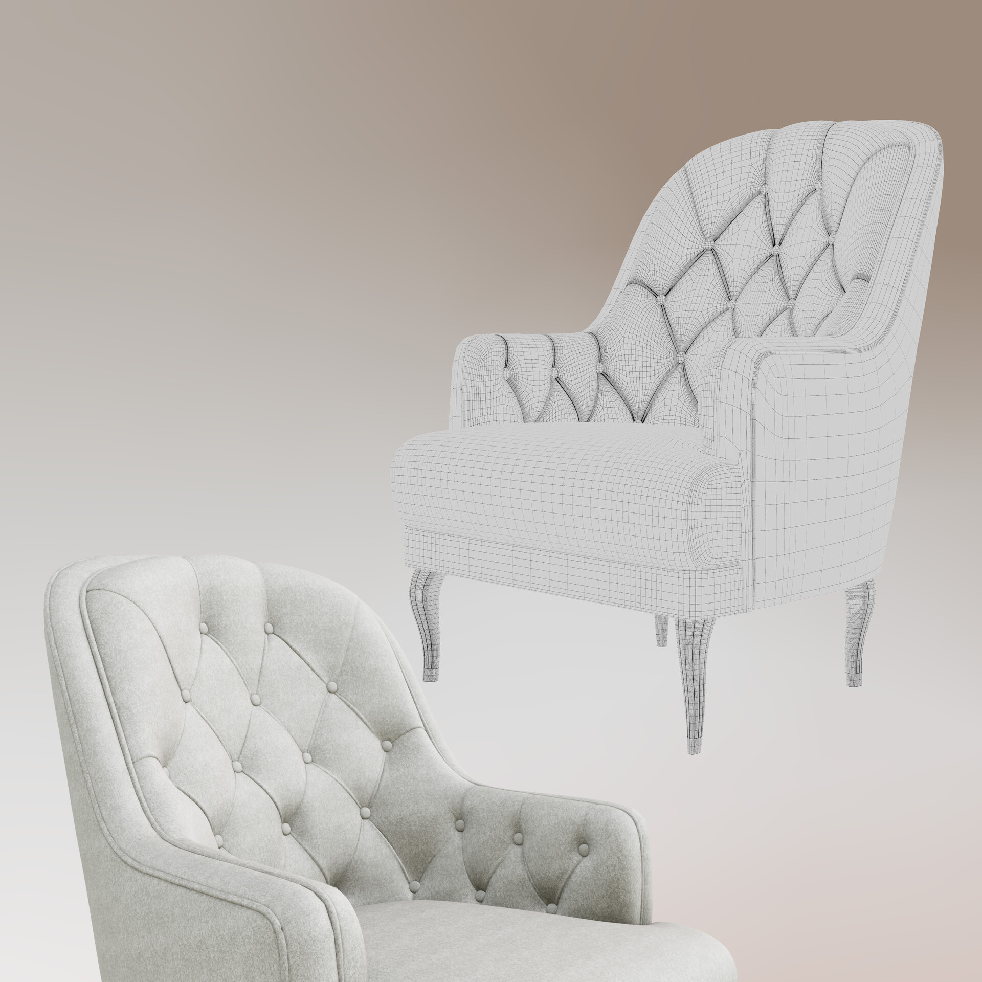 ArtStation - Sections from the studied models