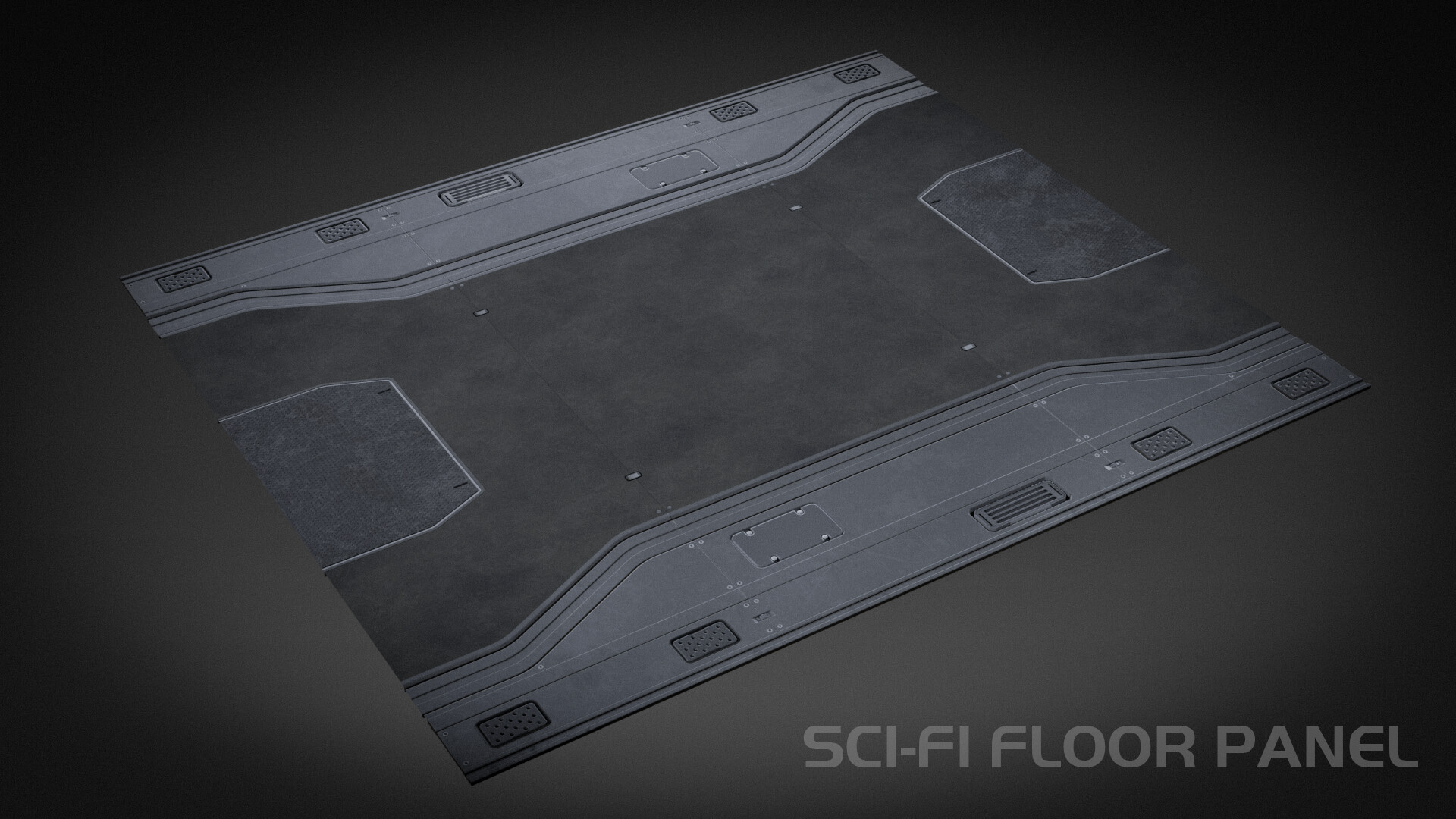 ArtStation - Sci-Fi Floor Panel