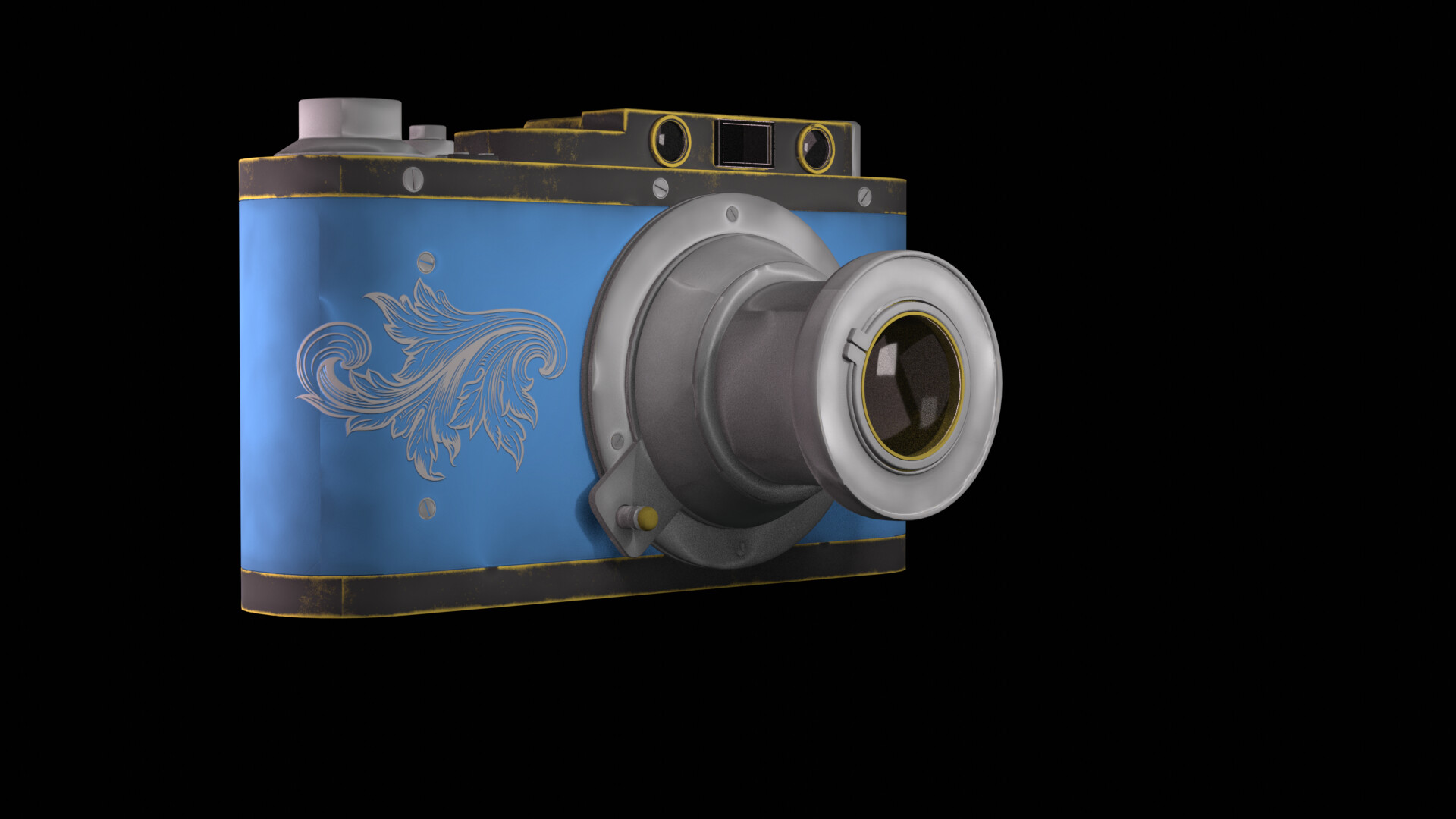 ArtStation - A 3D Vintage Camera Reimagined