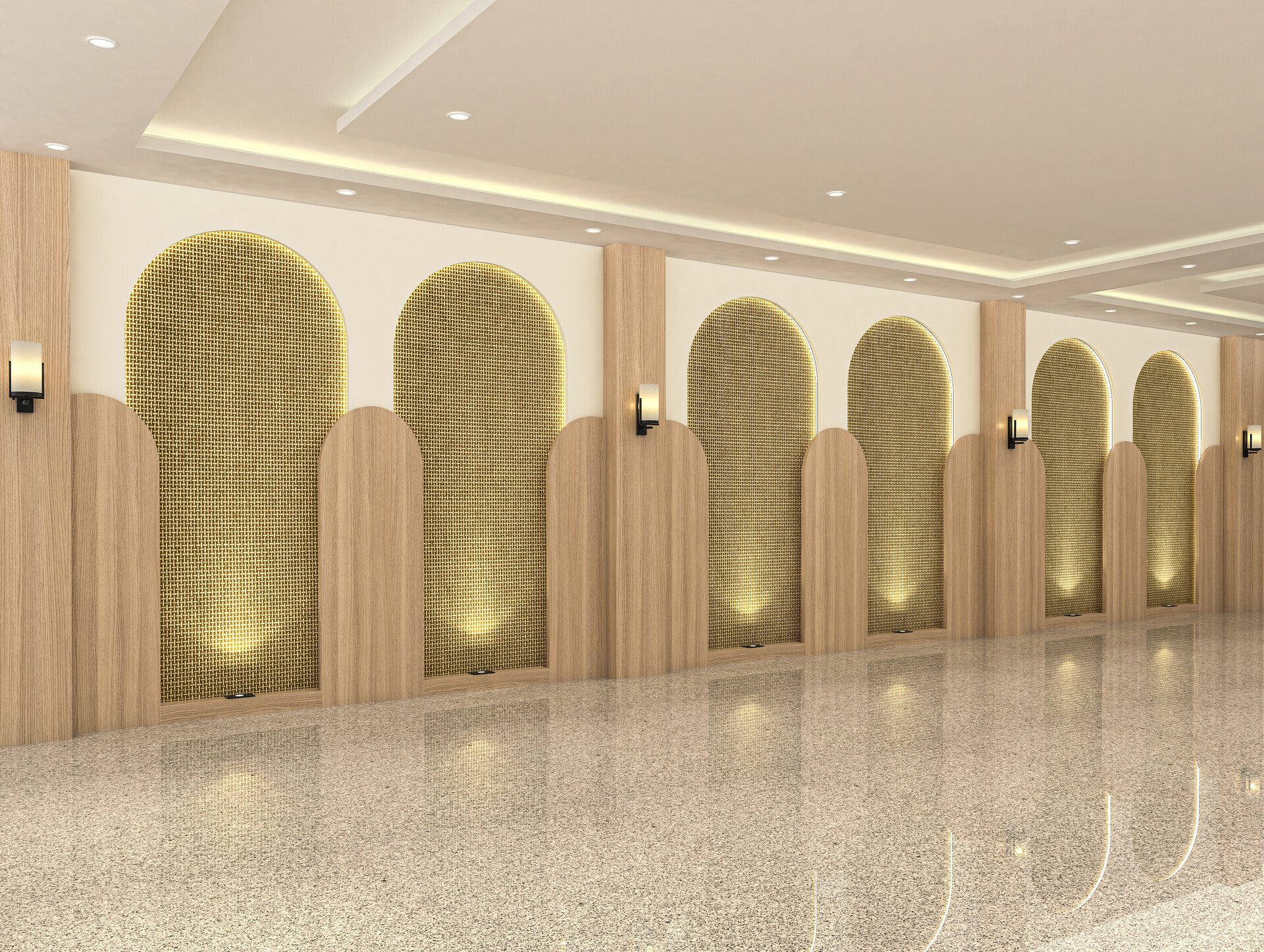 ArtStation - Banguet wall design