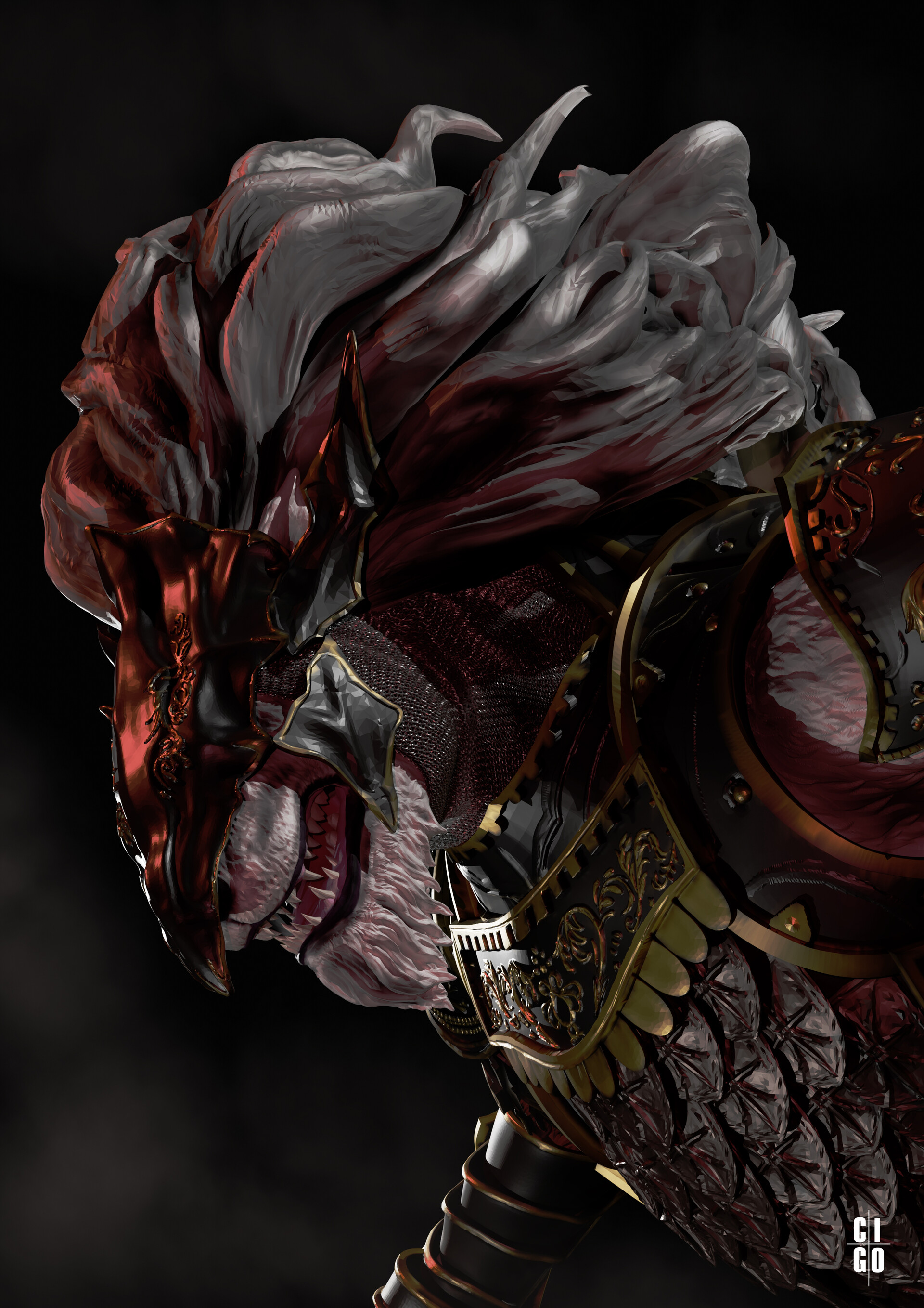 ArtStation - Maliketh, the Black Blade