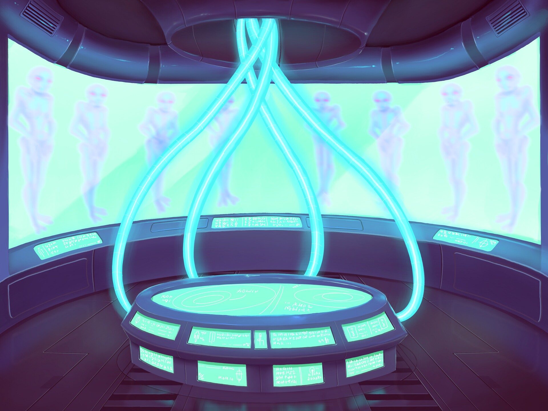 ArtStation - Alien Escape - Core