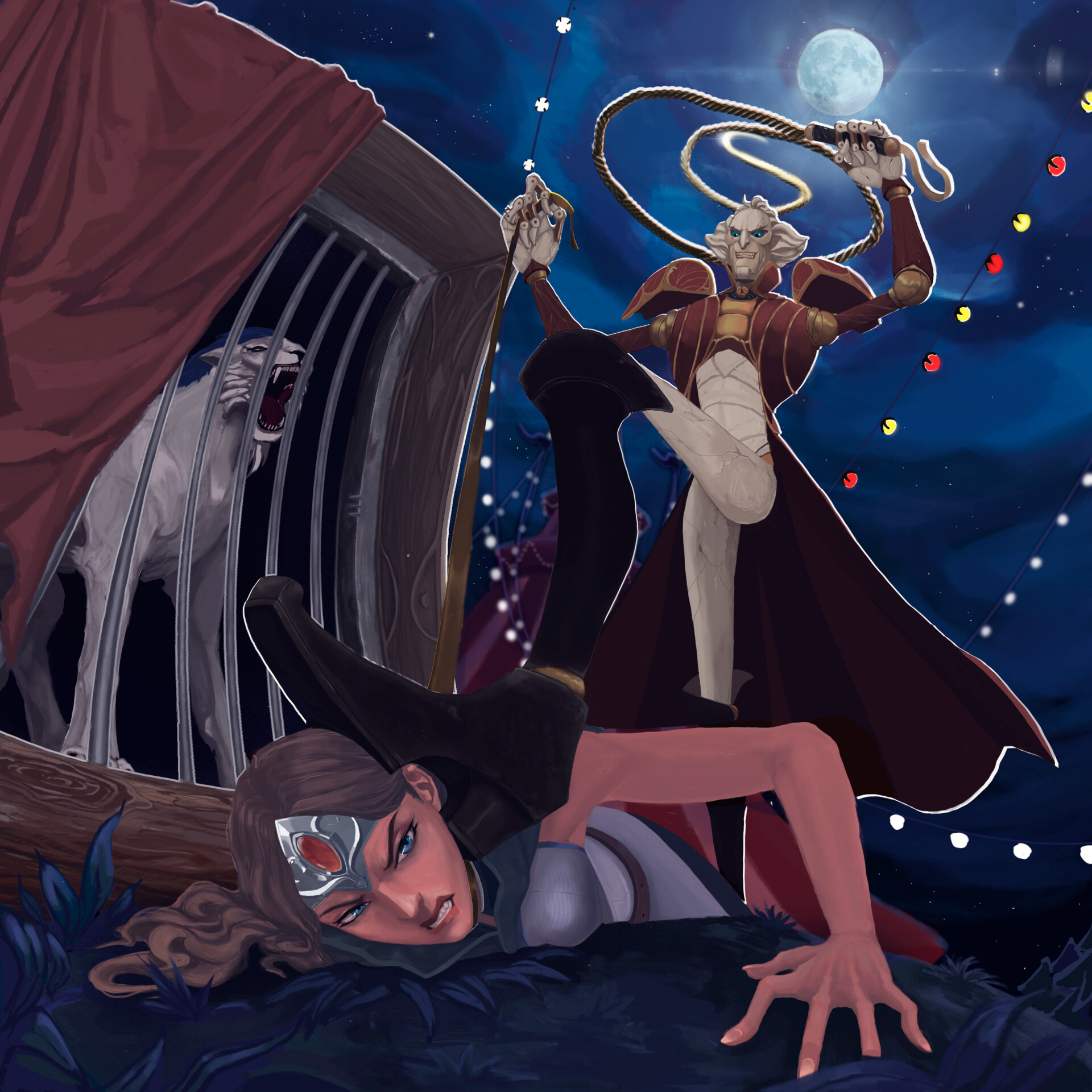 ArtStation - Ringmaster and Mirana Dota 2