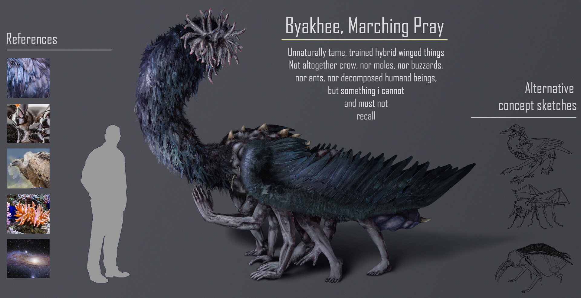 ArtStation - Byakhee, Marching Pray