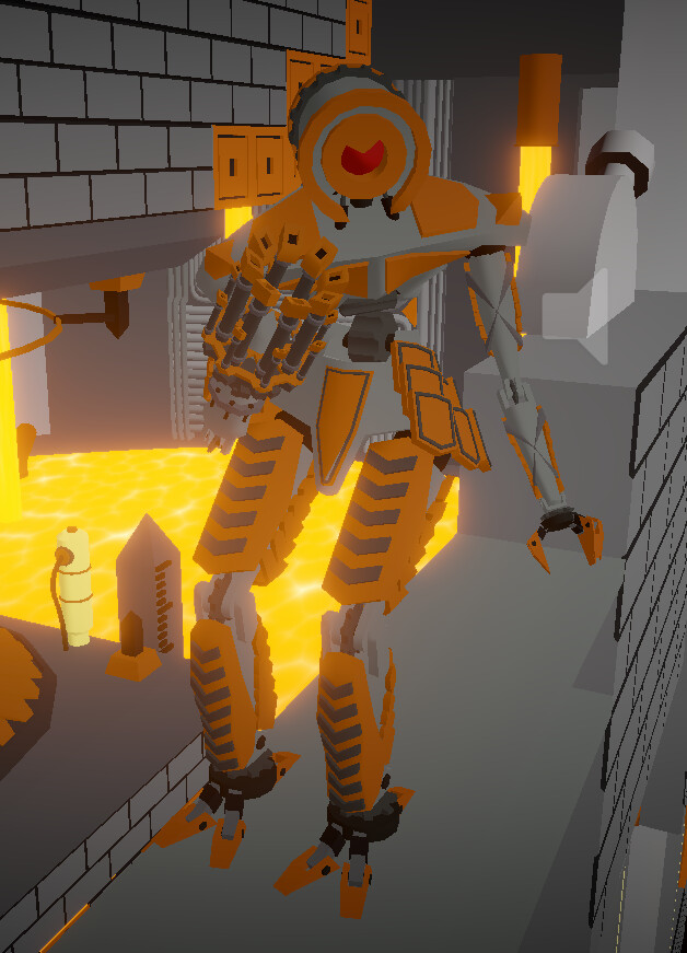 ArtStation - Heavy defence robot