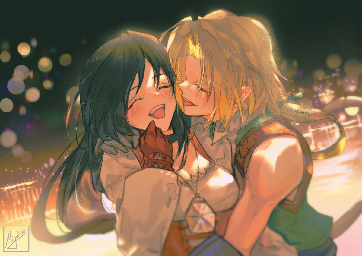 ArtStation - FF9 - Garnet and Zidane