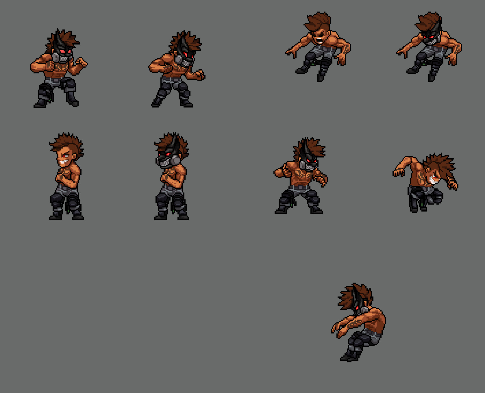 ArtStation - Pocket Bravery Sprite Animations