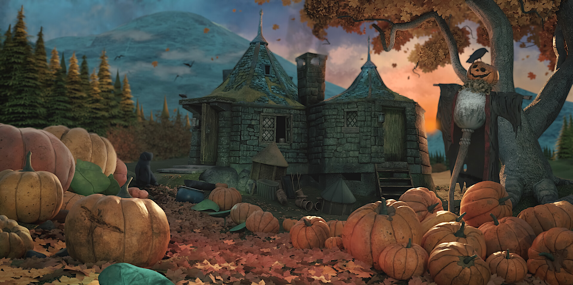 ArtStation - Hagrid's House