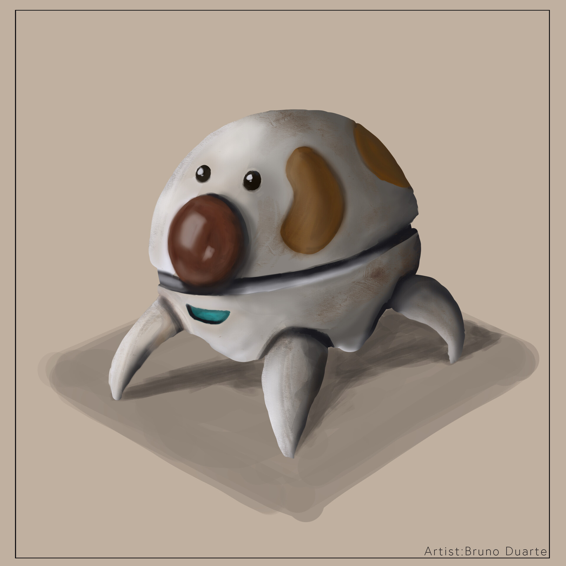 ArtStation - Cute Robot Dog