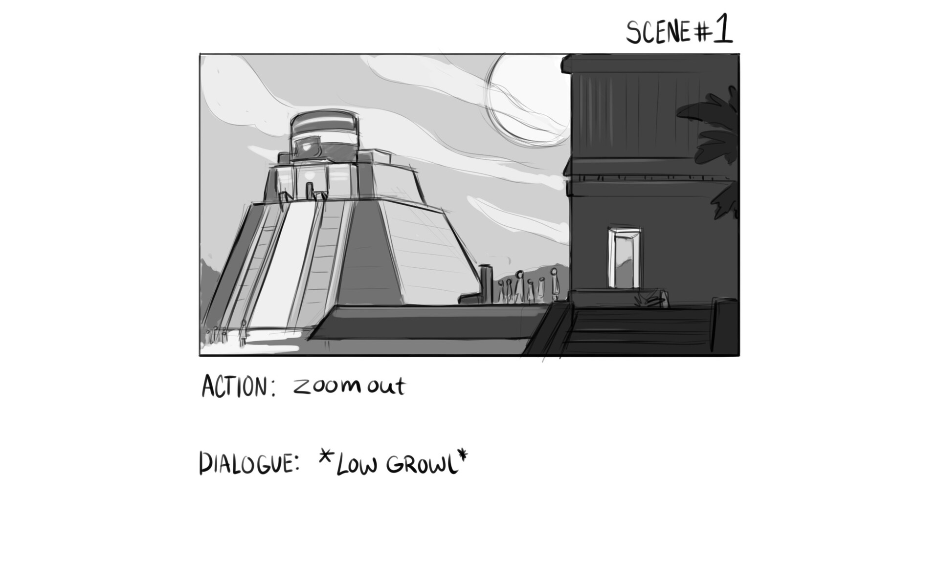 ArtStation - The Road to El Dorado reverse storyboard exercise