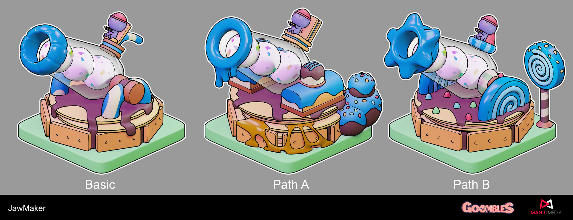 Marcos Torres - Goombles - Buildings Concept Art