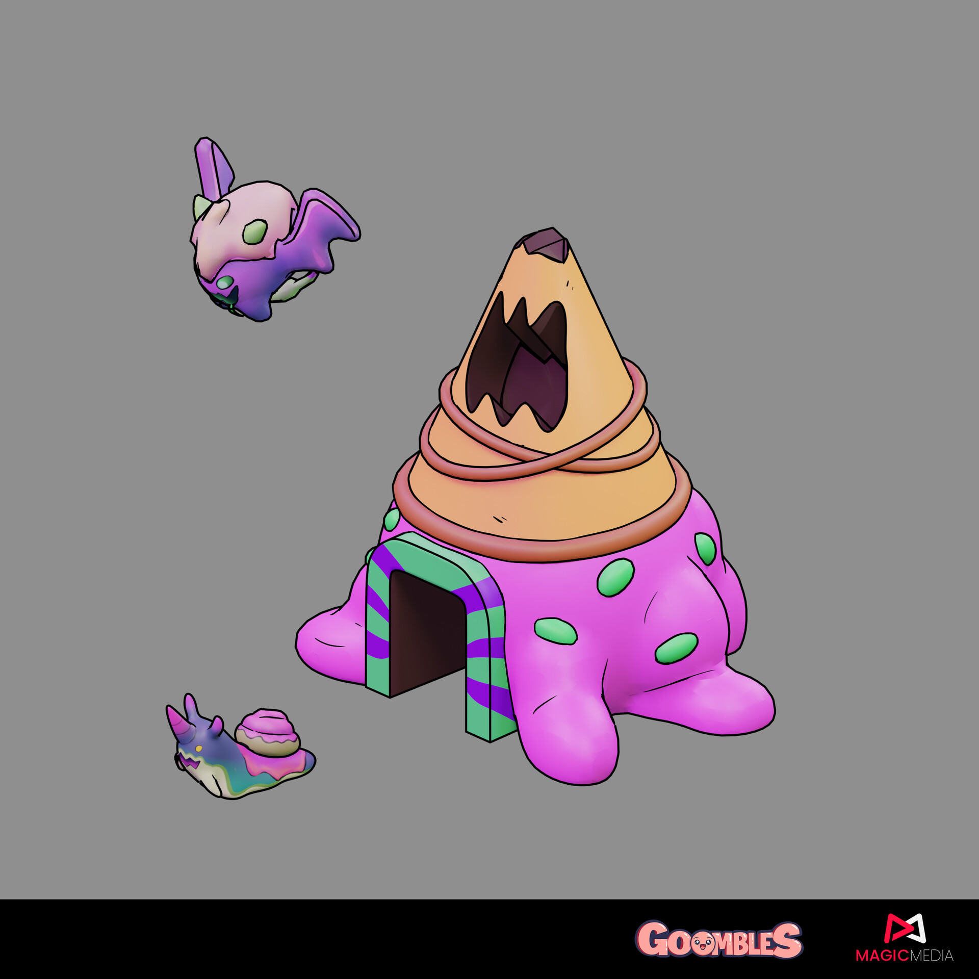 Marcos Torres - Goombles - Buildings Concept Art