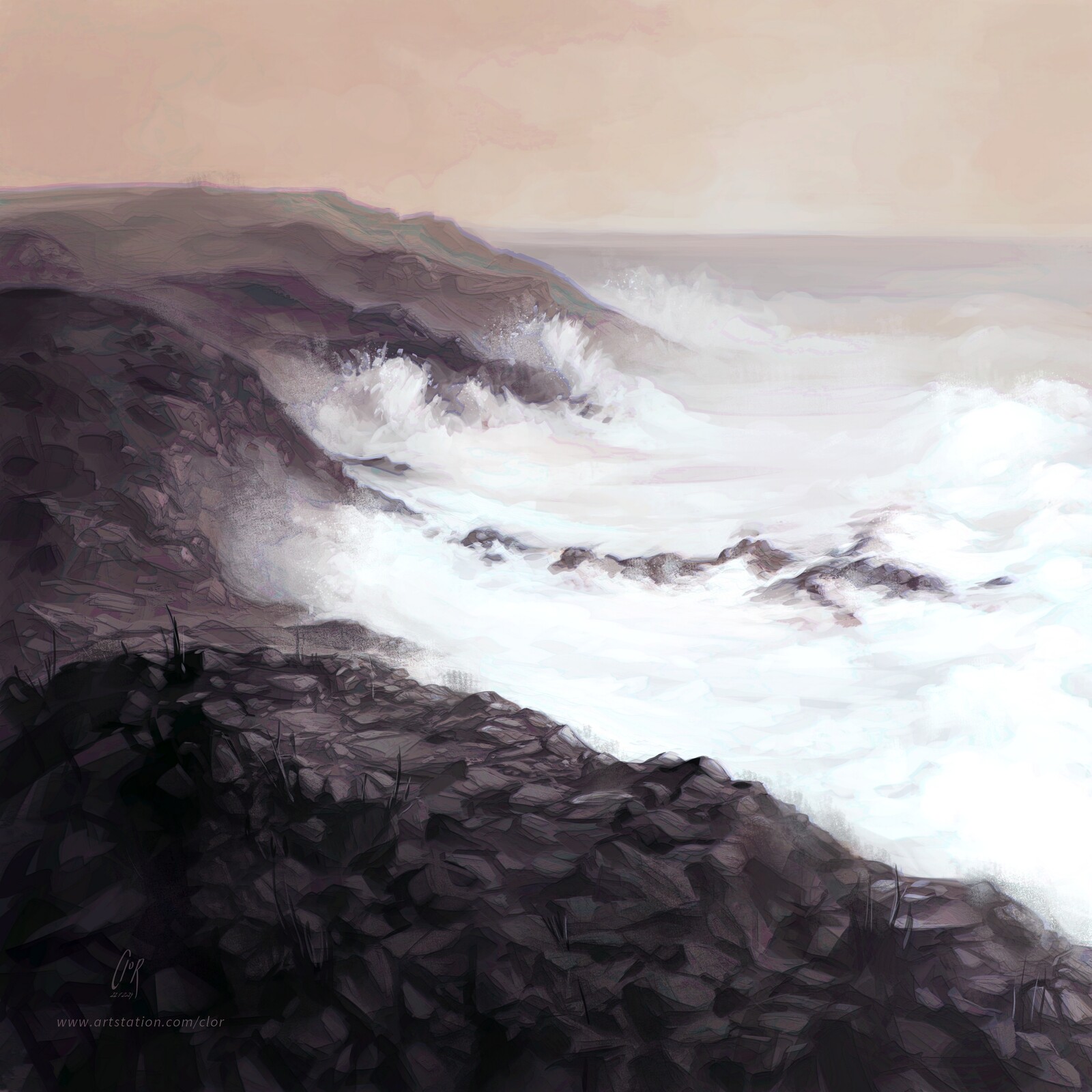 artofclor - Dark Shore