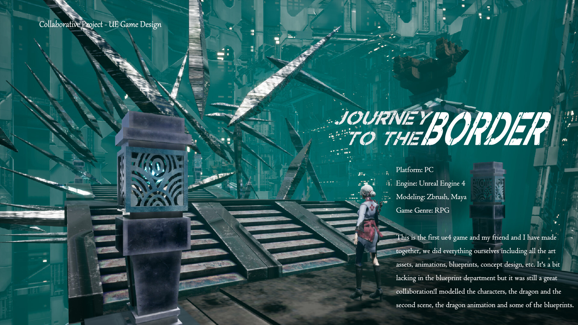 ArtStation - Journey To The Border game demo