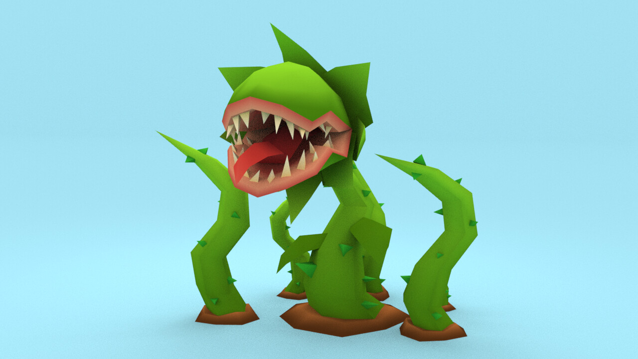 ArtStation - Plant Monster