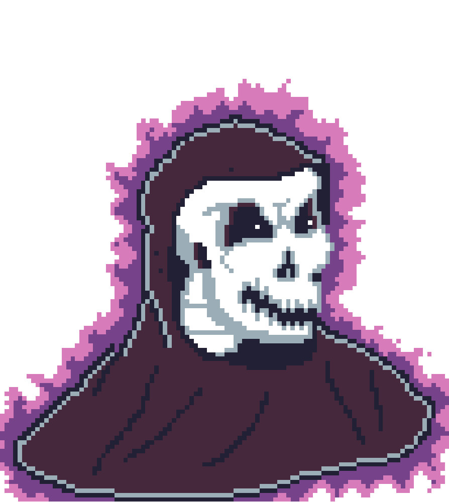 ArtStation - Skeleton Mage Laughing