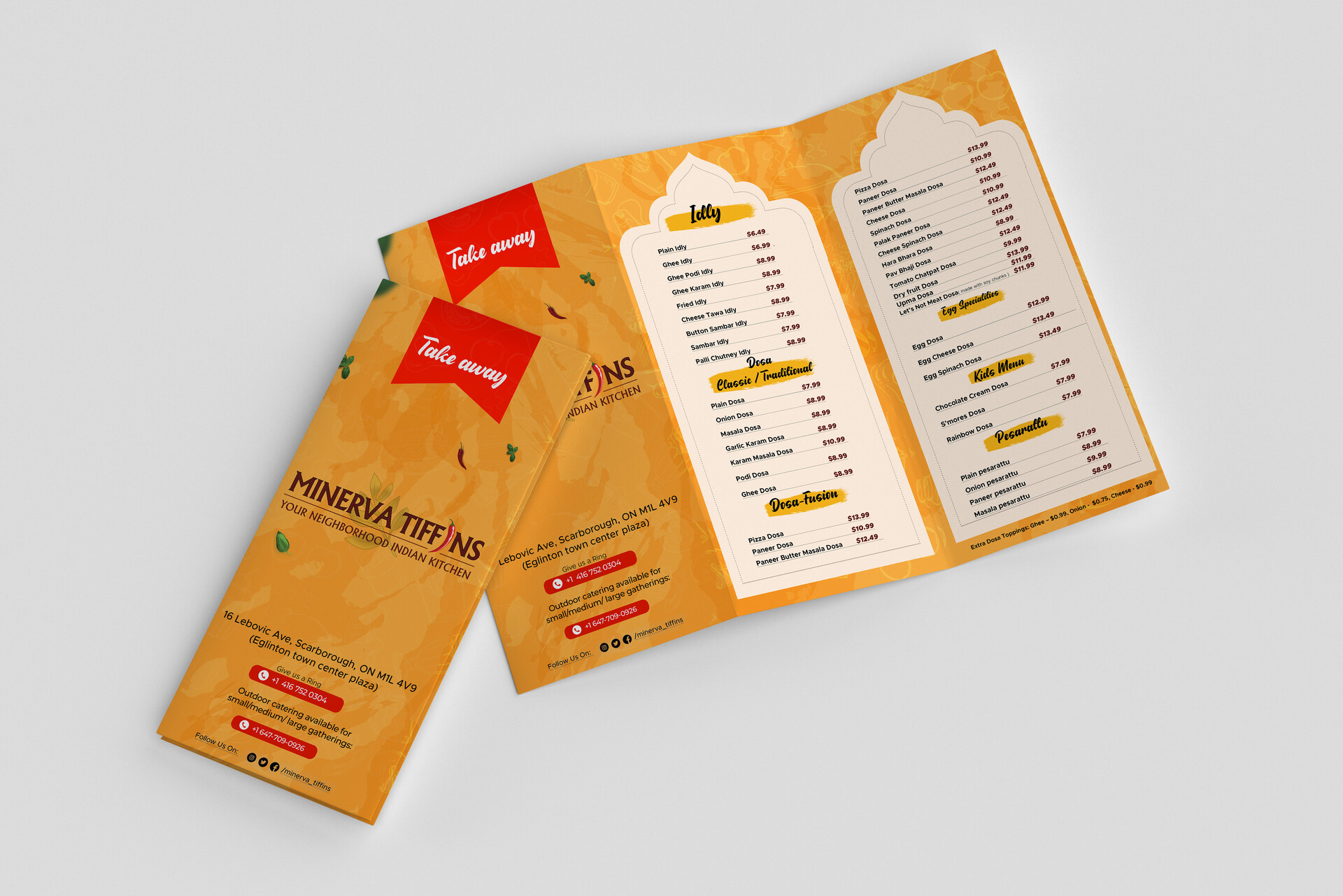 ArtStation - Fold Menu card