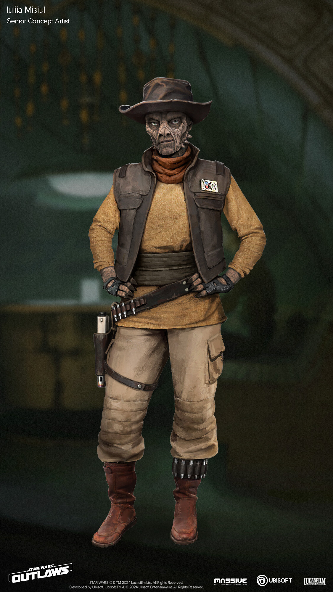 Iuliia Misiul - Star Wars Outlaws - Sheriff Quint Cresadde