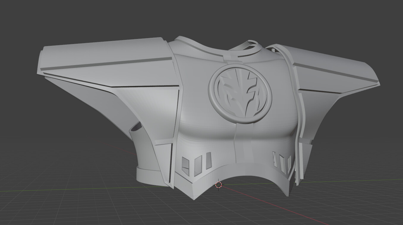 Eric Roberts - White Ranger Armor