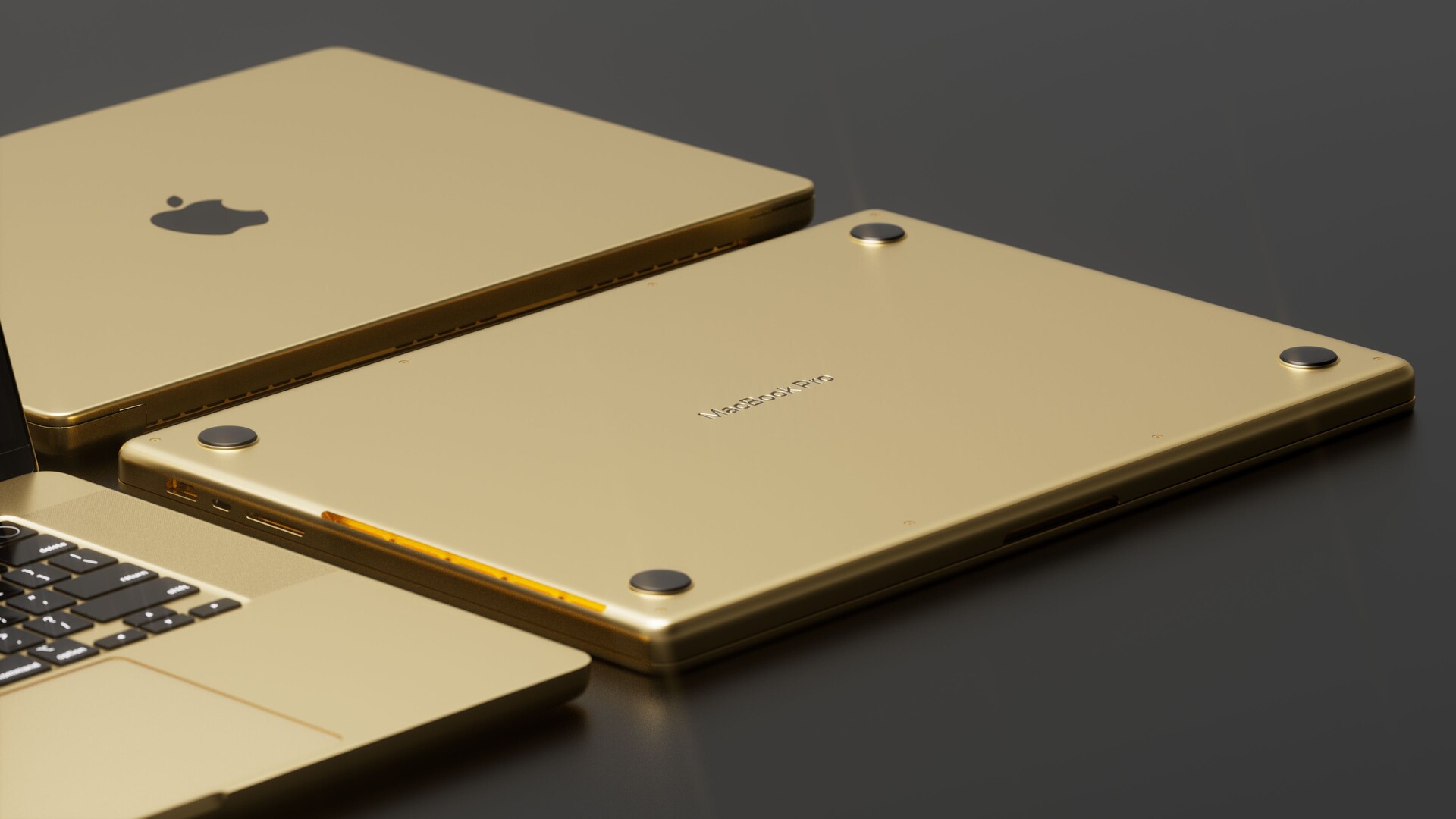 ArtStation - Macbook Pro M3 - GOLD EDITION