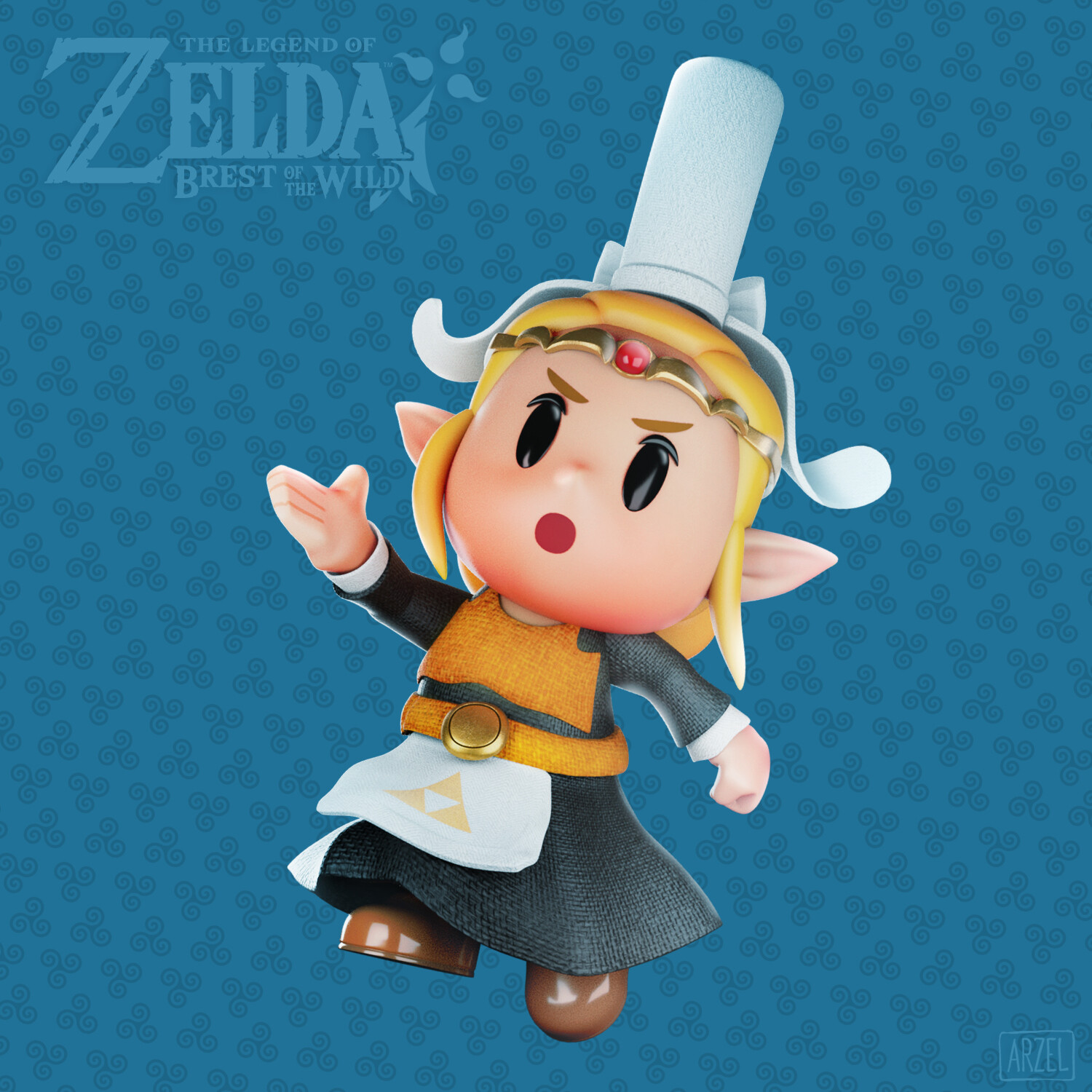 ArtStation - [Fanart] Zelda - Brest of the Wild