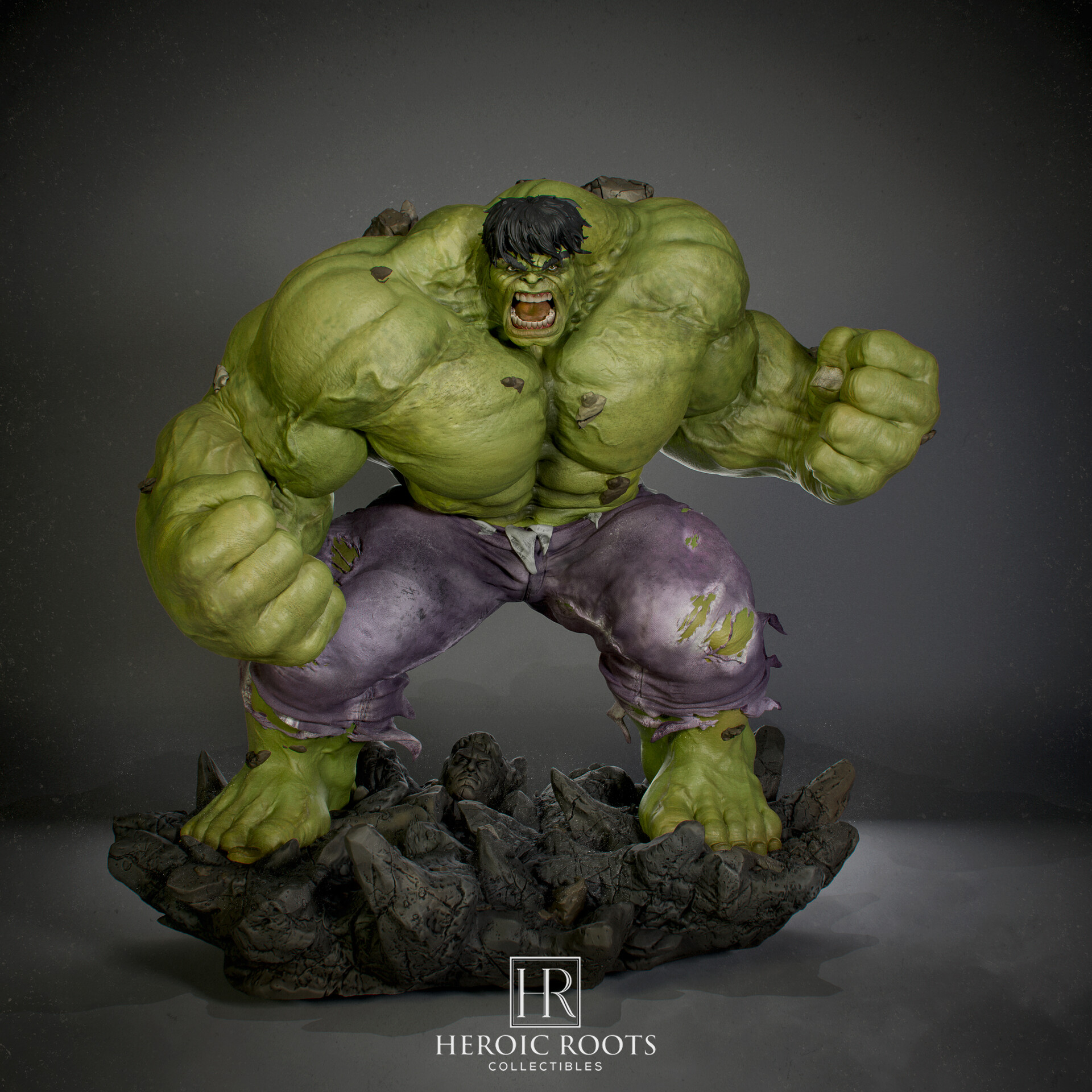 ArtStation - Mike Deodato´s Hulk - Custom Statue 1/4