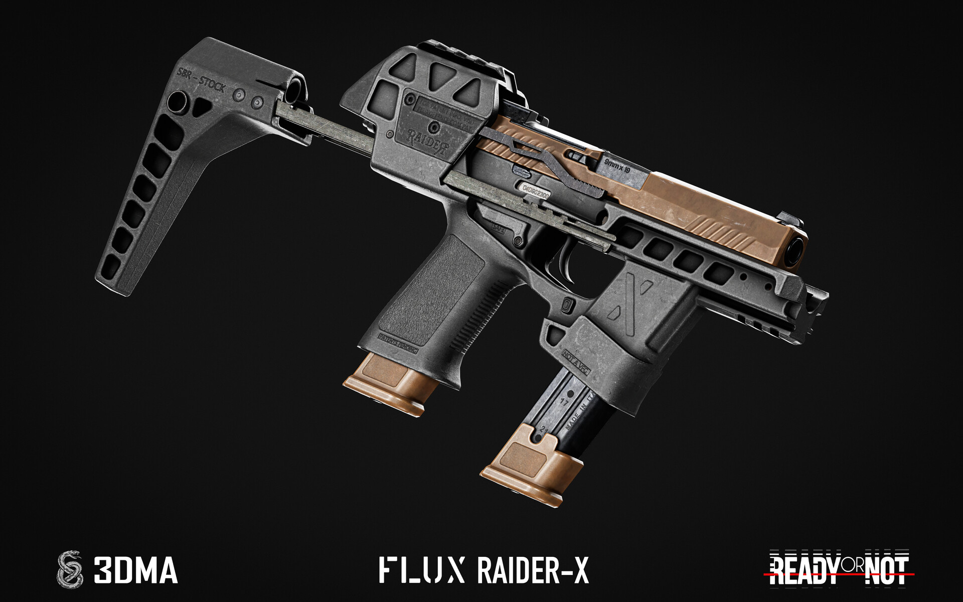 3DMA Studios - FLUX DEFENSE RAIDER X