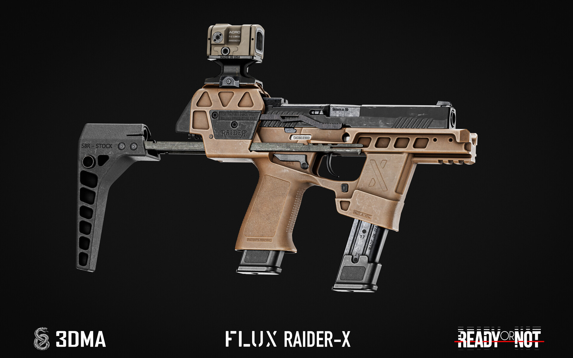 3DMA Studios - FLUX DEFENSE RAIDER X