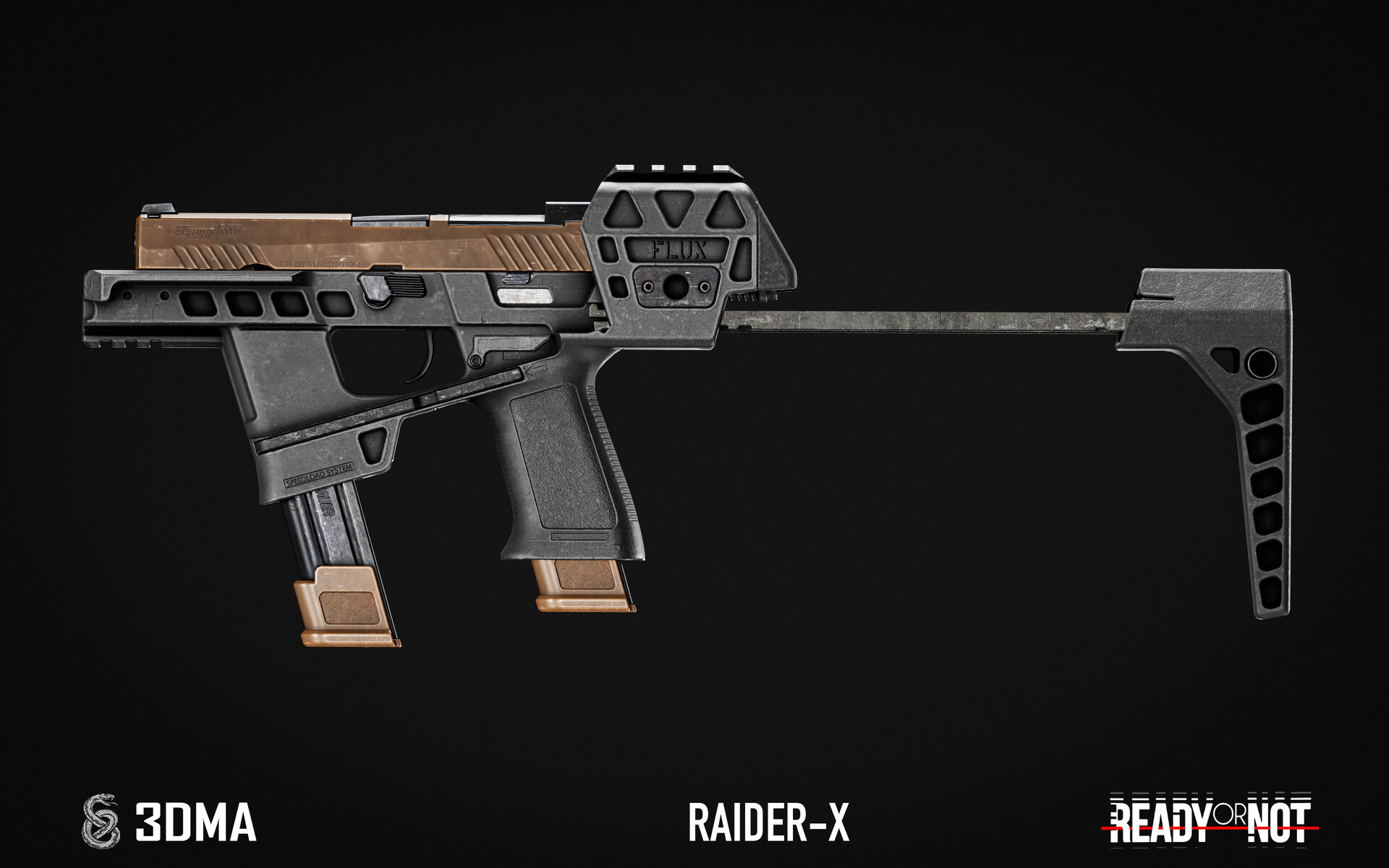 3DMA Studios - FLUX DEFENSE RAIDER X