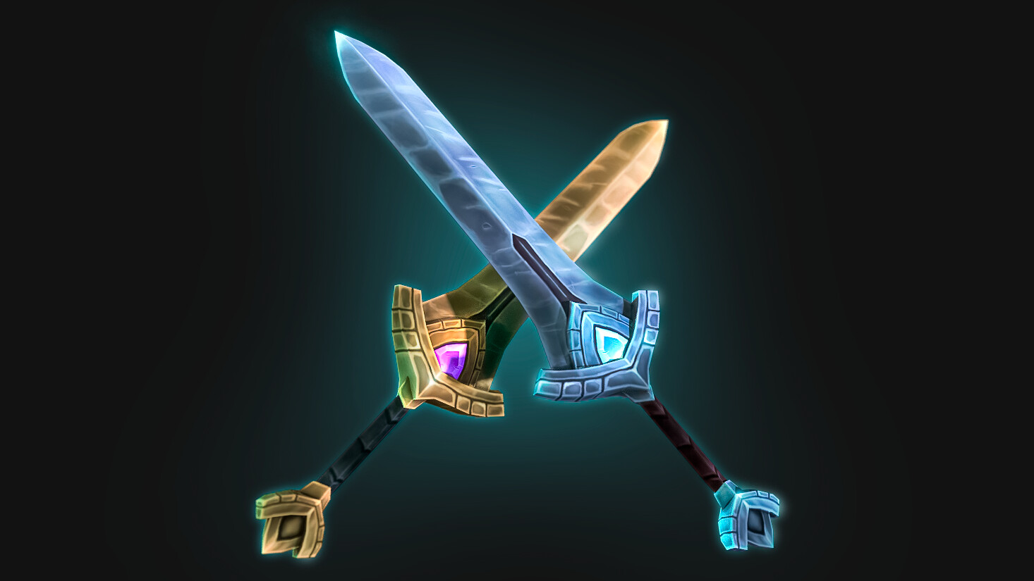 ArtStation - Stylized Swords