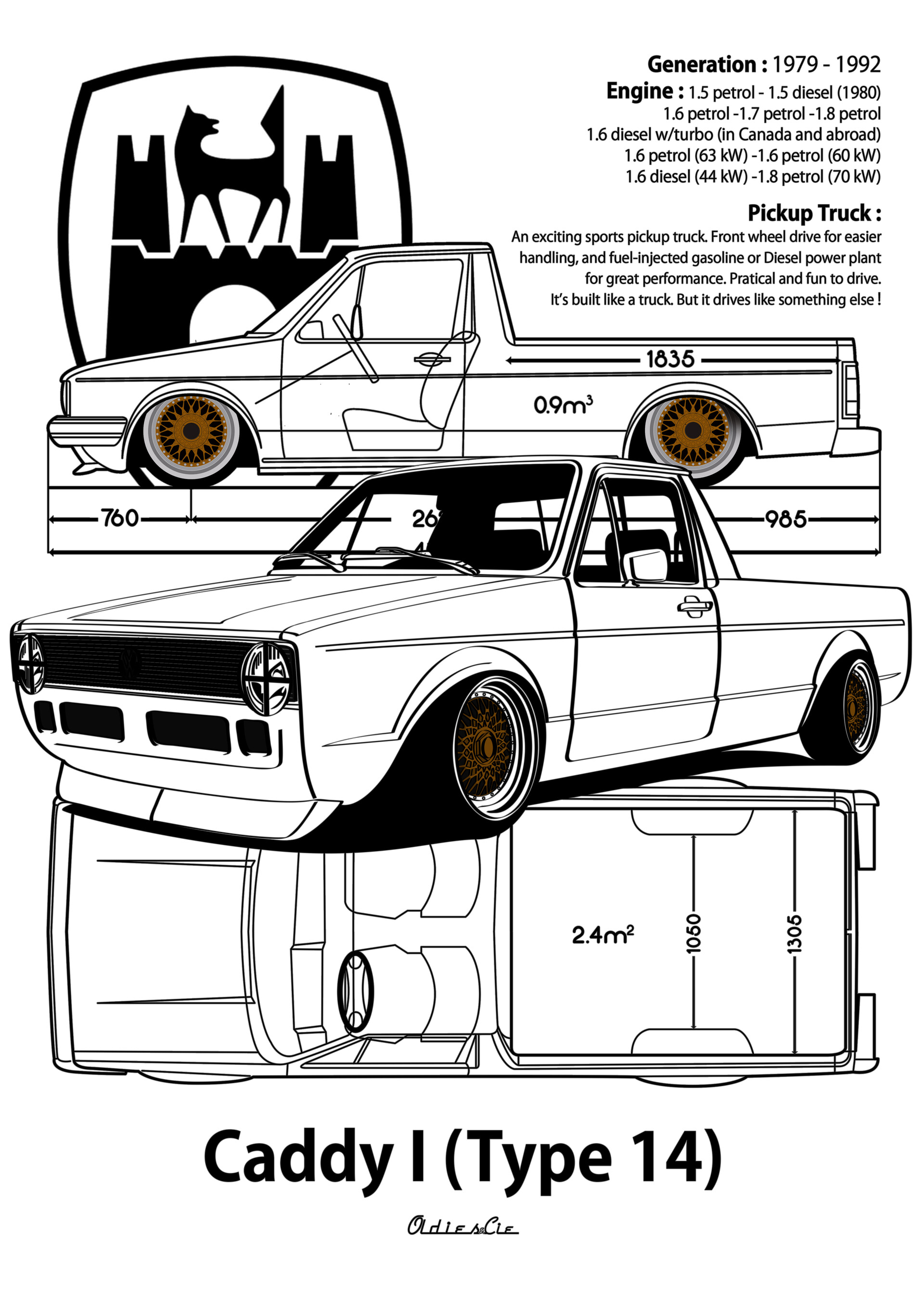 ArtStation - Vw Caddy