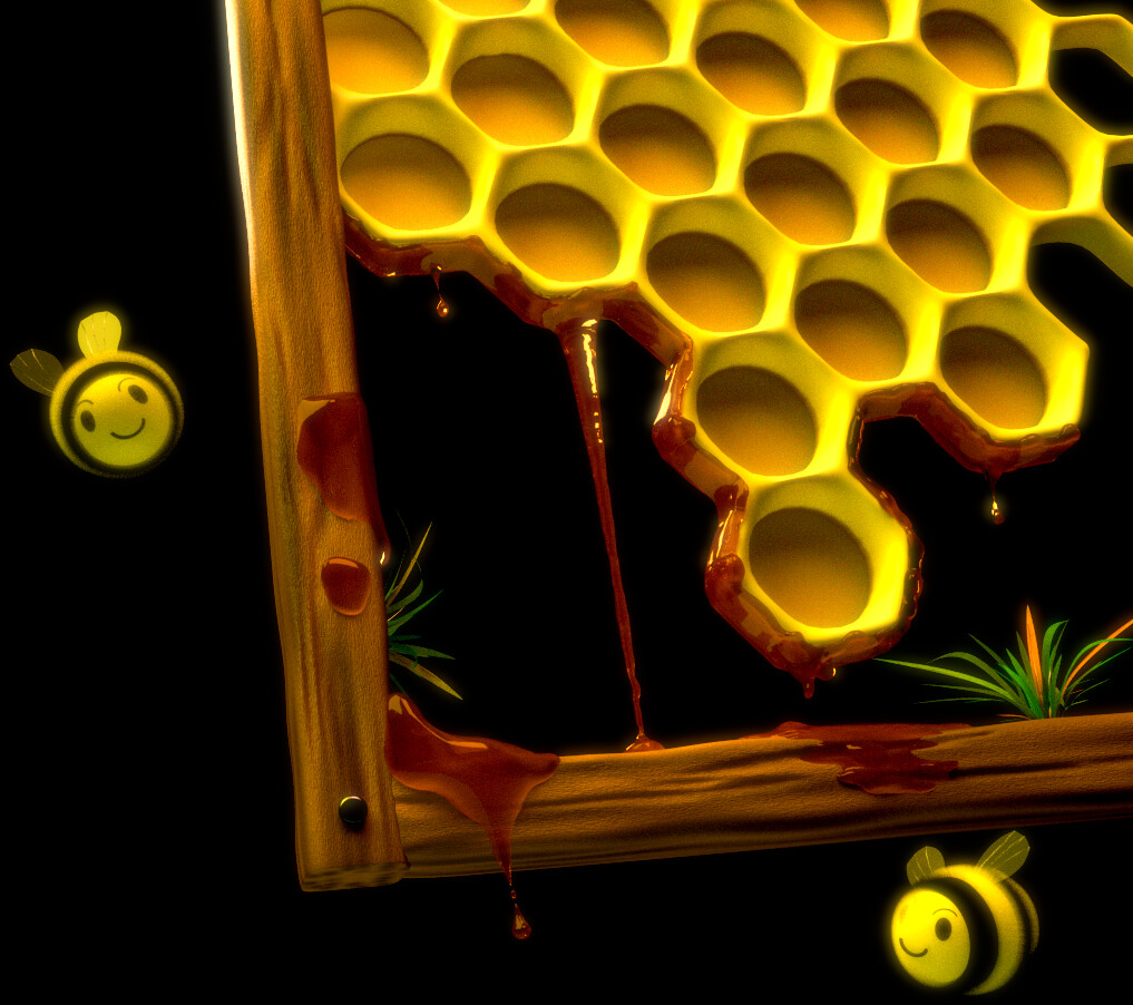 ArtStation - Bees n Honey