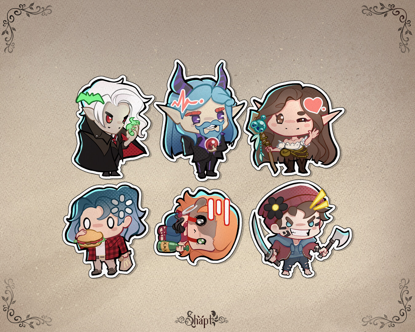 ArtStation - Chibi Commissions