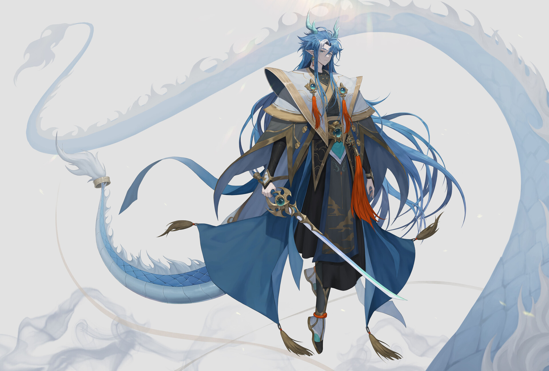 ArtStation - Blue Dragon