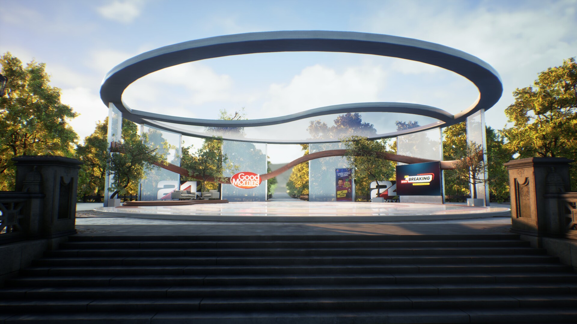 ArtStation - Good Morning Virtual Set