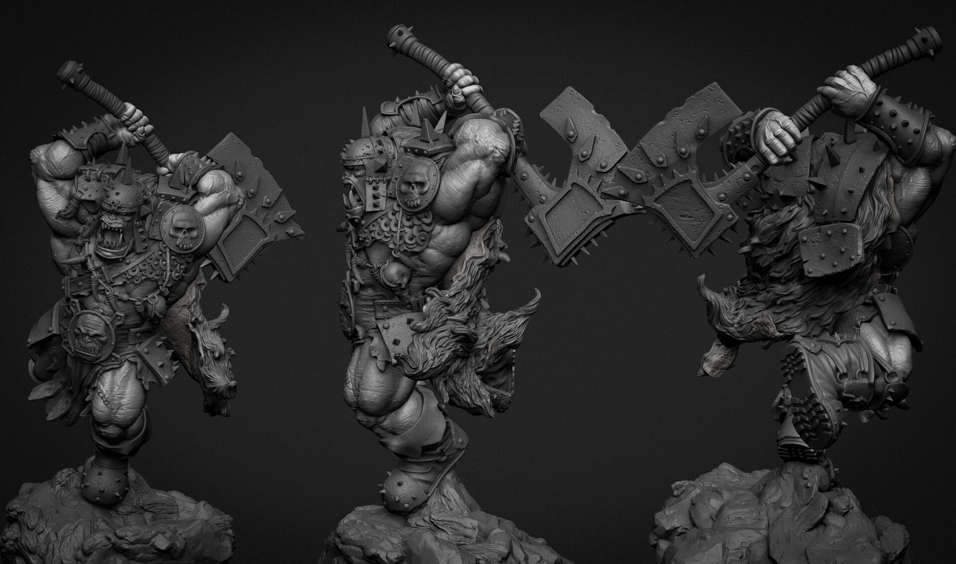 Alessandro Depaoli - ORK Scene - Adrian Smith illustration