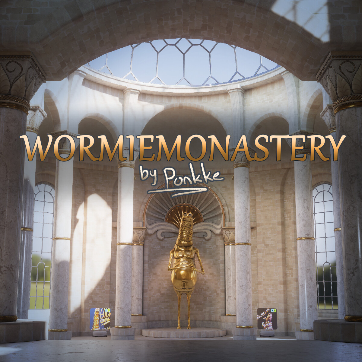 ArtStation - Wormiemonastery - VRChat World